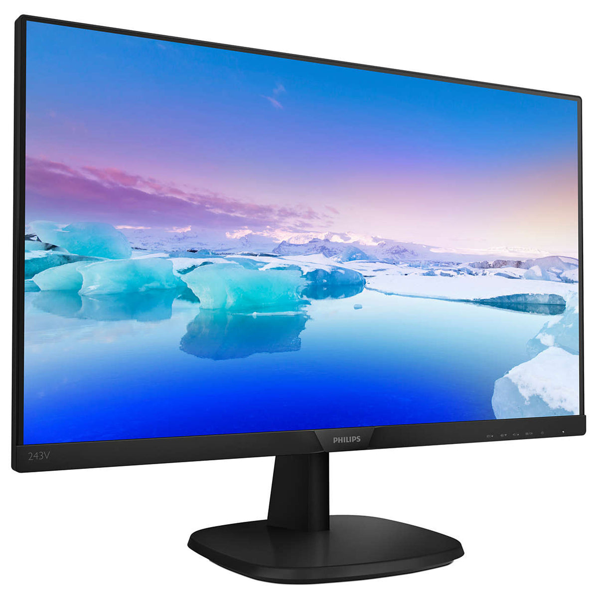 Ex lease Philips 24" Monitor HDMI/VGA/DVI 243V5Q, A Grade
