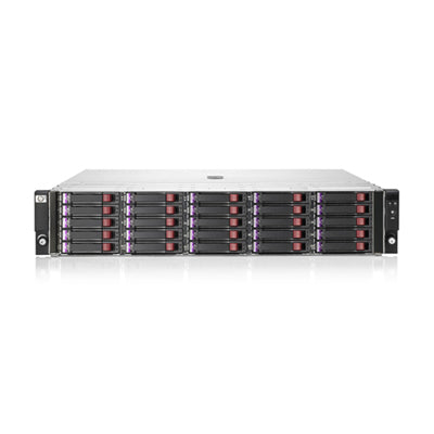 HP D2700 SFF Dual I/O SAS Drive Enclosure, AJ941A- 25x SFF Drive Cage,