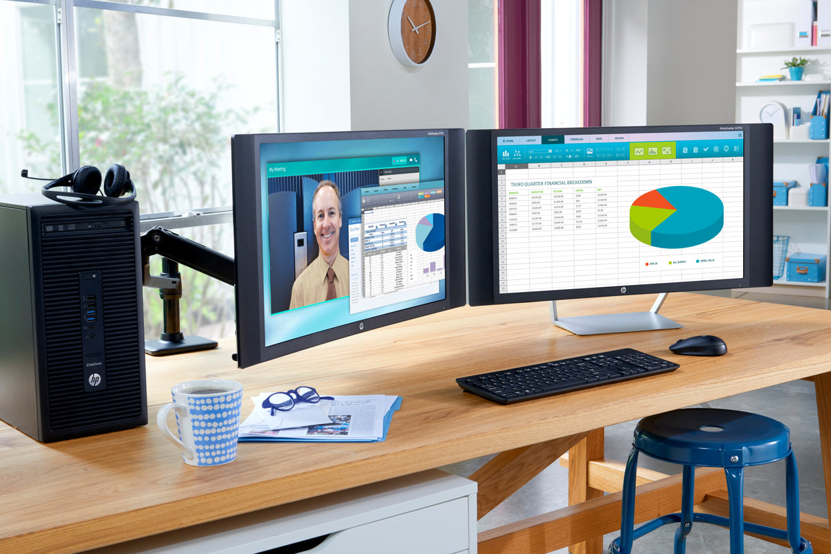 NEW HP SINGLE MONITOR ARM/BRACKET