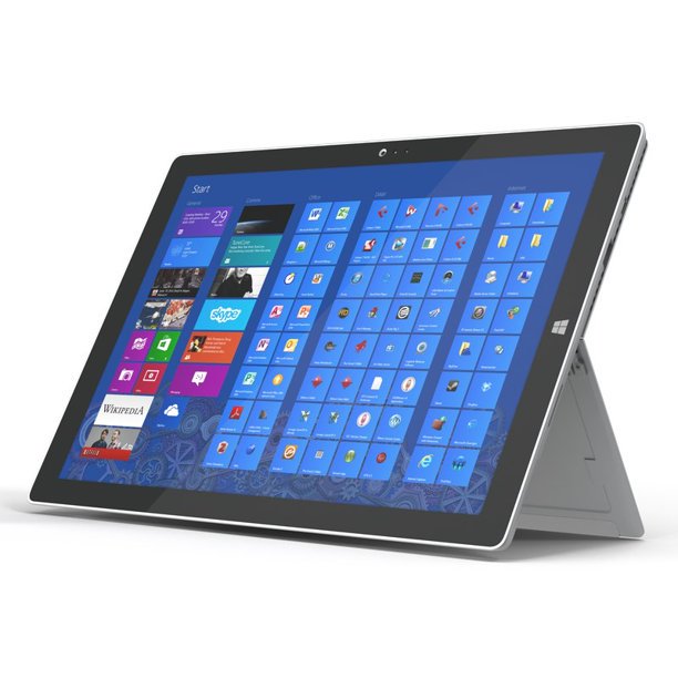 Microsoft Surface Pro 3, A Grade, Model:1631, 12'' Screen, i5-4300U, 8